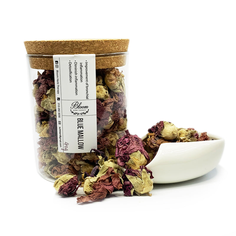 Blue Mallow – Bloom Herb Therapy